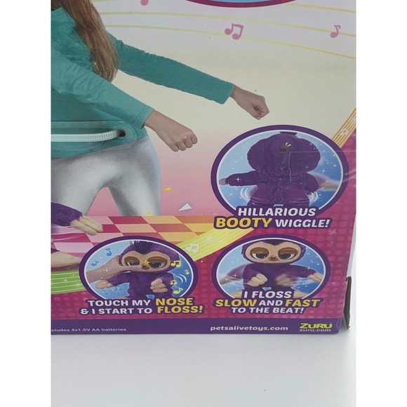 Zuru | Toys | Pets Alive Fifi The Flossing Sloth Interactive Animal ...